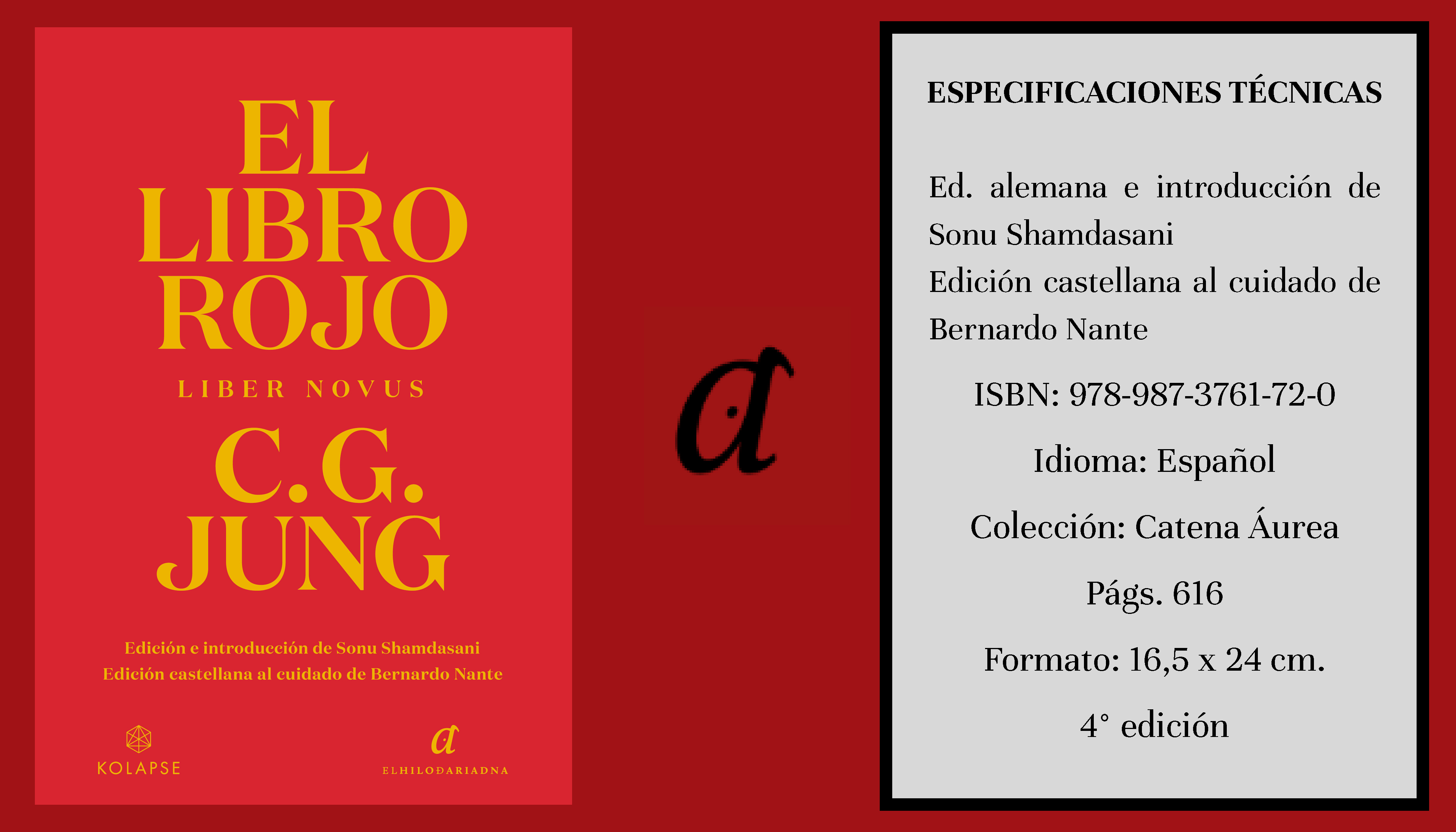 El libro rojo - ed. Pocket - Editorial El Hilo de Ariadna